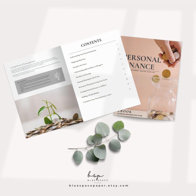 Personal Finance Ebook, Money Mindset Ebook How To, Wealth Guide to ...