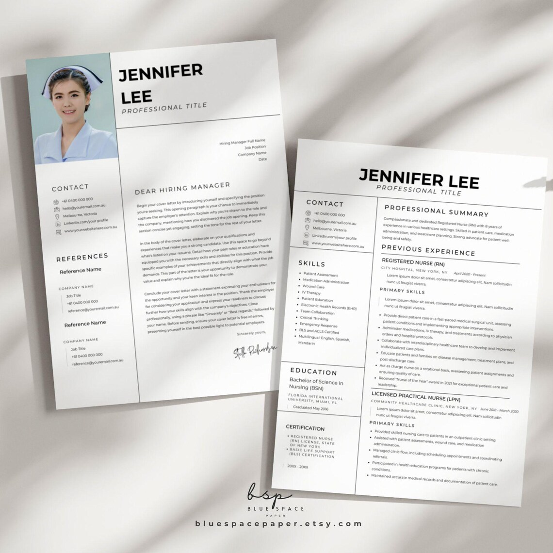 New Grad Nurse Practitioner Resume, CV Template Nurse Practitioner ...