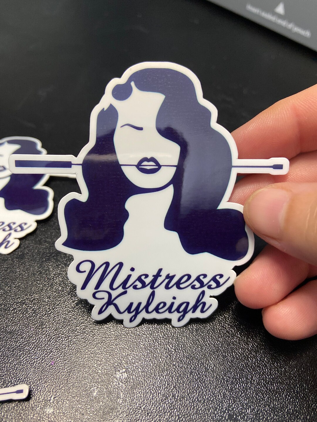 Custom Mistress Sticker Bdsm Vinyl Sticker for Indoor Use, Laptops ...