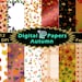 Fall Digital Paper // Autumn Digital Paper // Digital Paper Pack ...