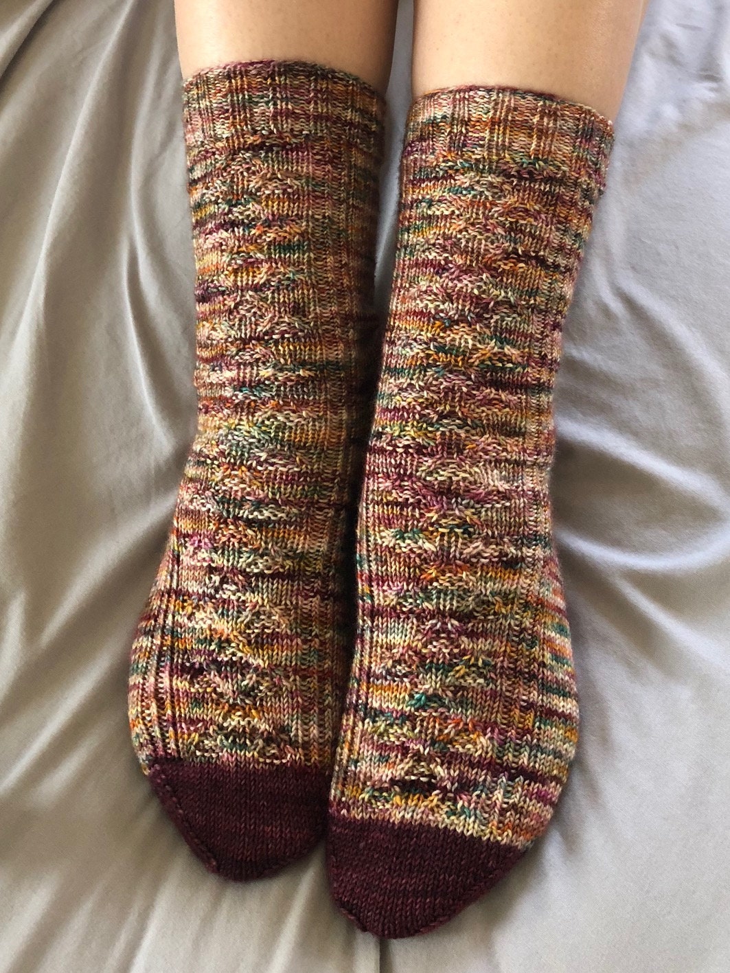 Socks for Dumbledore Knitting Pattern by Crazy Sock Lady Designs, PDF ...
