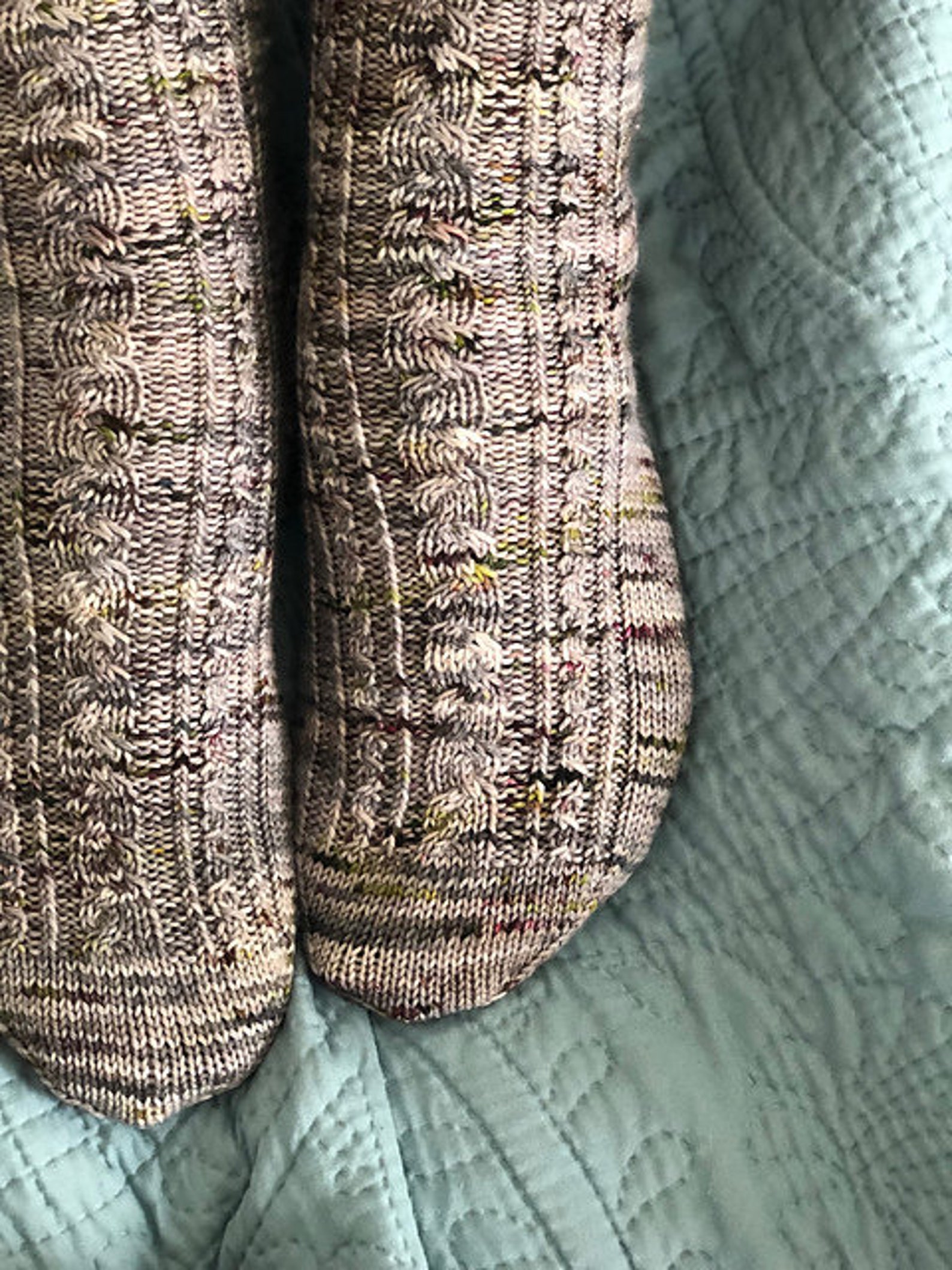 PDF on the Hill Socks Knitting Pattern by Crazy Sock Lady | Etsy