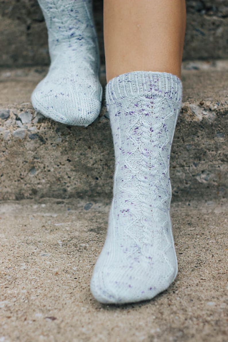 Whimsical Sock Knitting Pattern by Crazy Sock Lady Designs - Etsy New ...