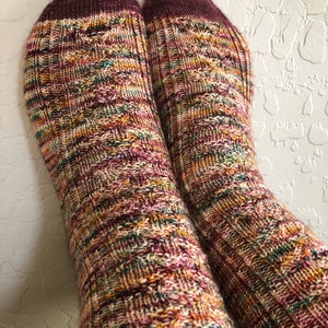 Socks for Dumbledore Knitting Pattern by Crazy Sock Lady Designs, PDF ...