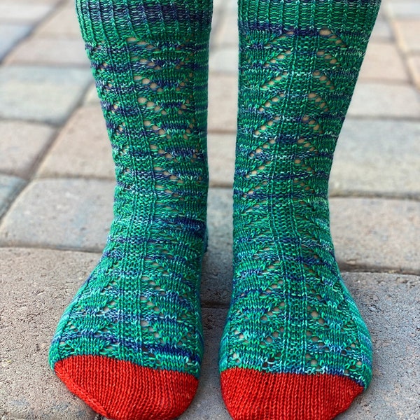 Crazy Sock Lady Knitting Pattern - Etsy