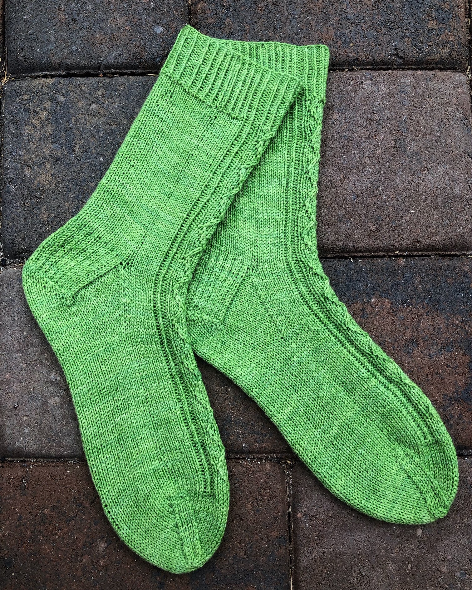 Roots Run Deep Sock Pattern by Crazy Sock Lady Designs, PDF Knitting ...