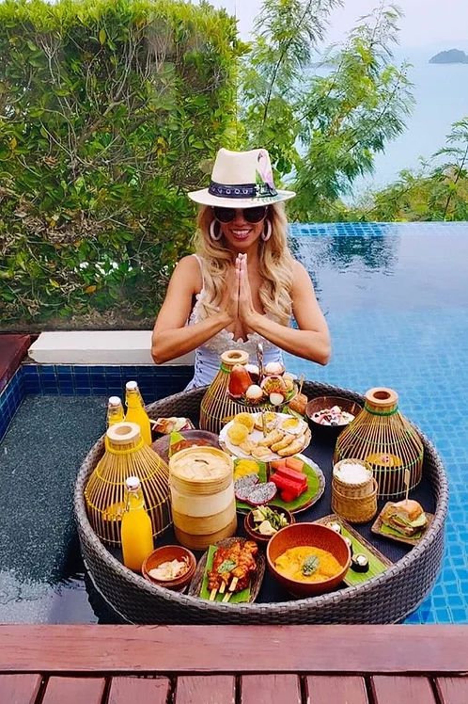 Handpainted Panama Hat, Flamingo Hat, Greek Straw Hat, Pink Flamingo ...