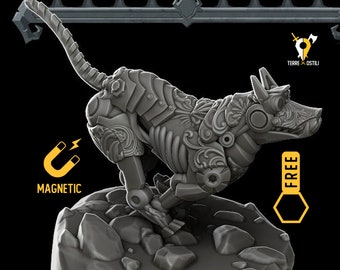 Animal Construct Dog Companion Mechanimals 32mm 28mm Miniatures for ...