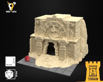 Portcullis Closed Gate Dungeon Scenery Dungeons and Dragons Terrain ...