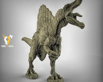 Spinosaurus Dinosaur Miniature 3d Compatible With Dungeons and | Etsy