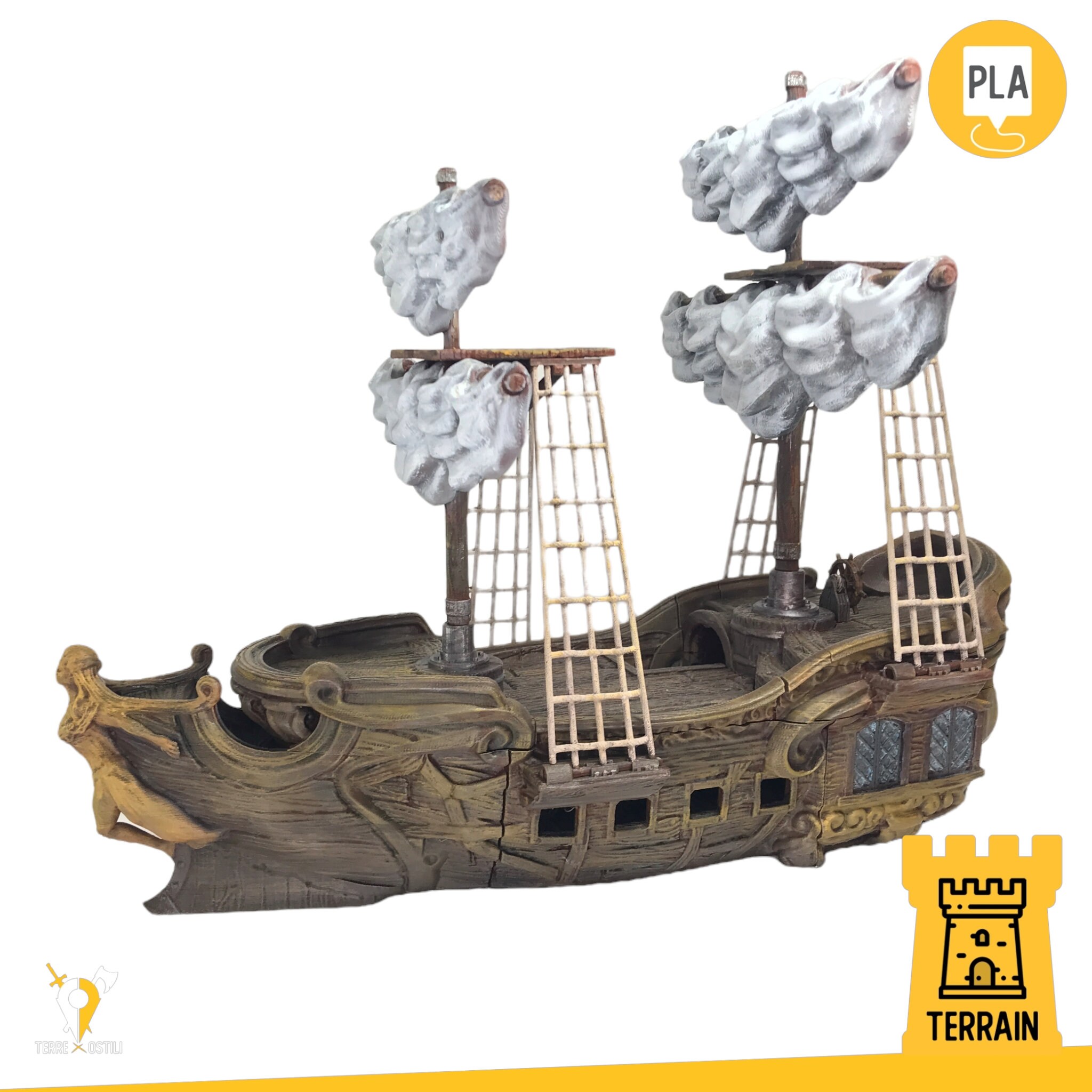 Fantasy Pirate Ship