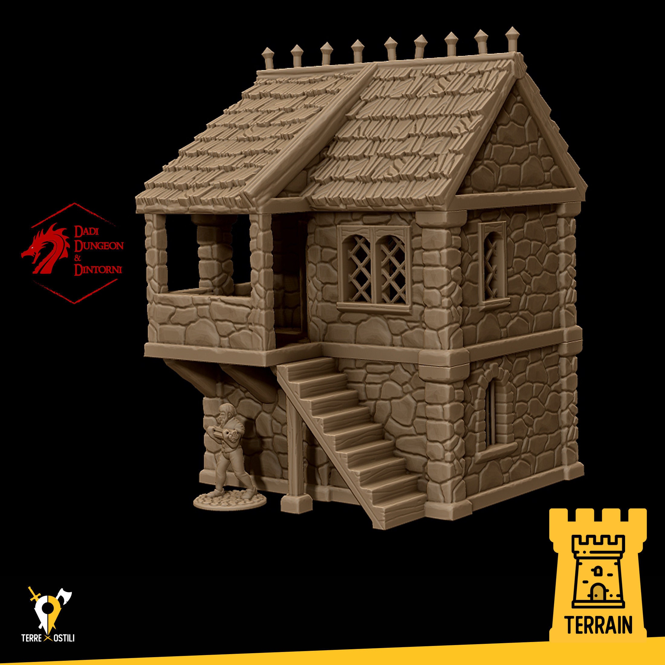 Guard Militia Post Barracks Terrain Building Medieval - Etsy UK