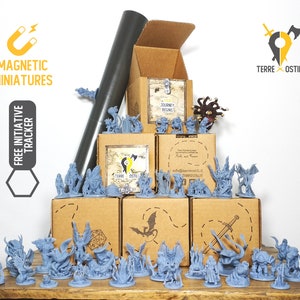 Spectral Knight Mounted Nightmare Dungeons and Dragons Miniature Paint ...