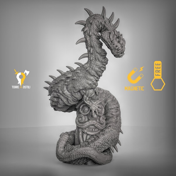 Dragón Lindwurm - Etsy