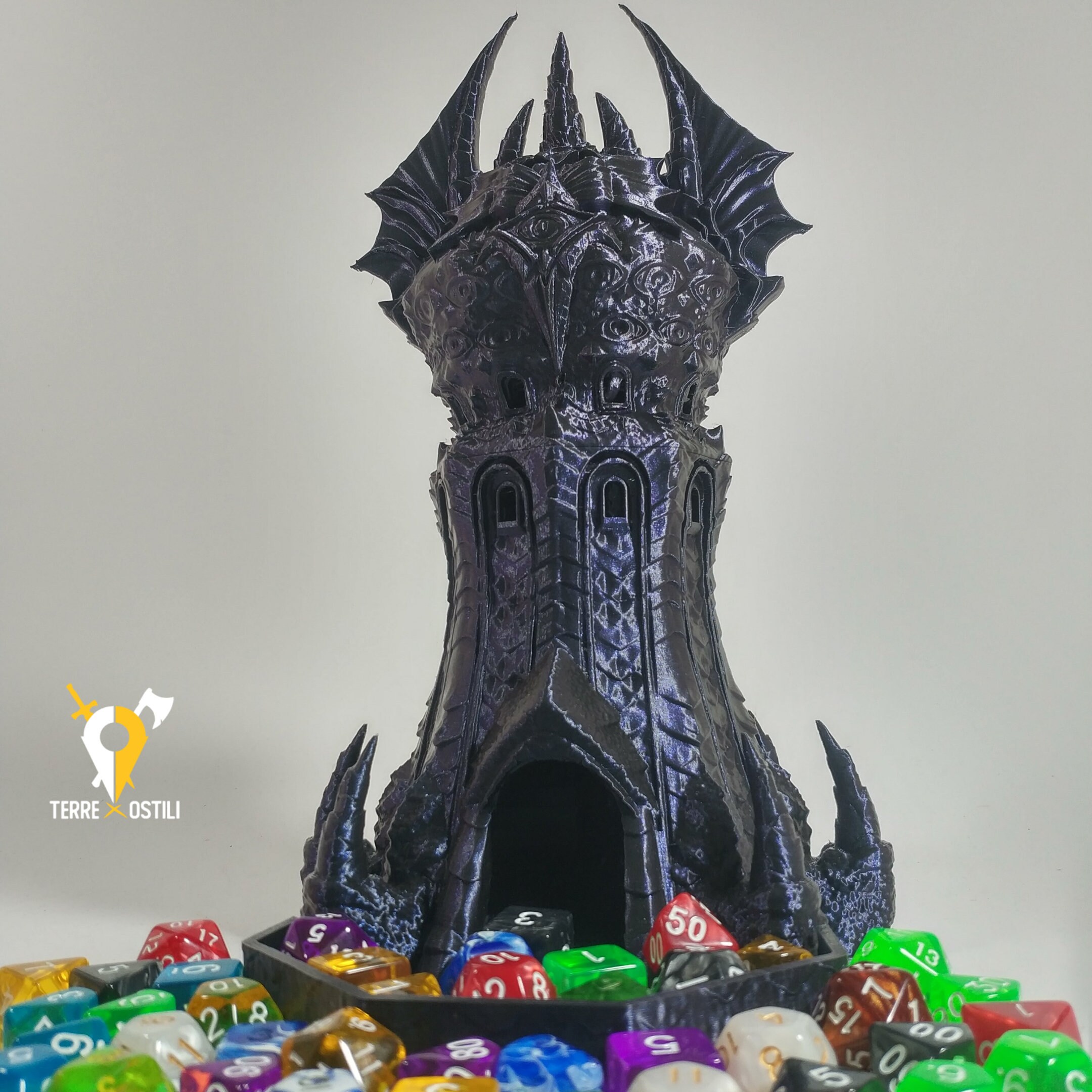 Warlock Demon Dice Tower Dnd Dungeons and Dragons - Etsy