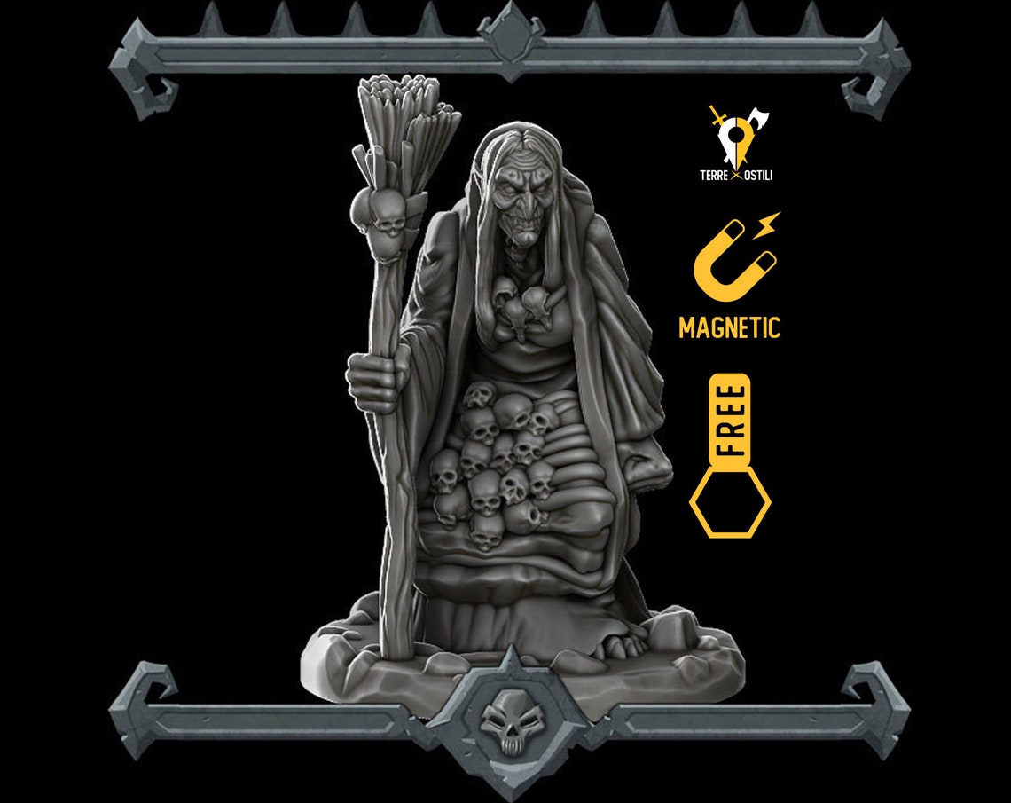 Hag Miniature Dungeons and Dragons Dnd Boardgame | Etsy