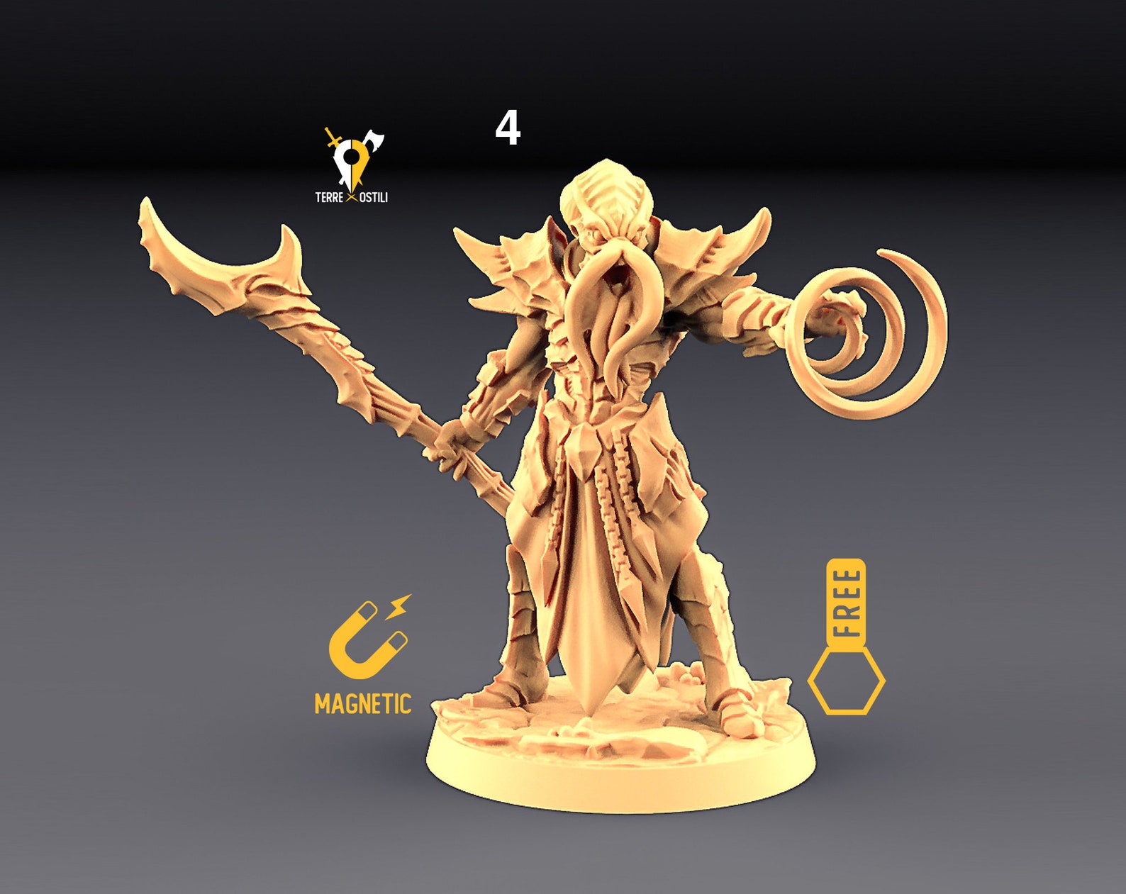 Illithid Mind Flayers Dnd Miniatures Dungeons and Dragons - Etsy