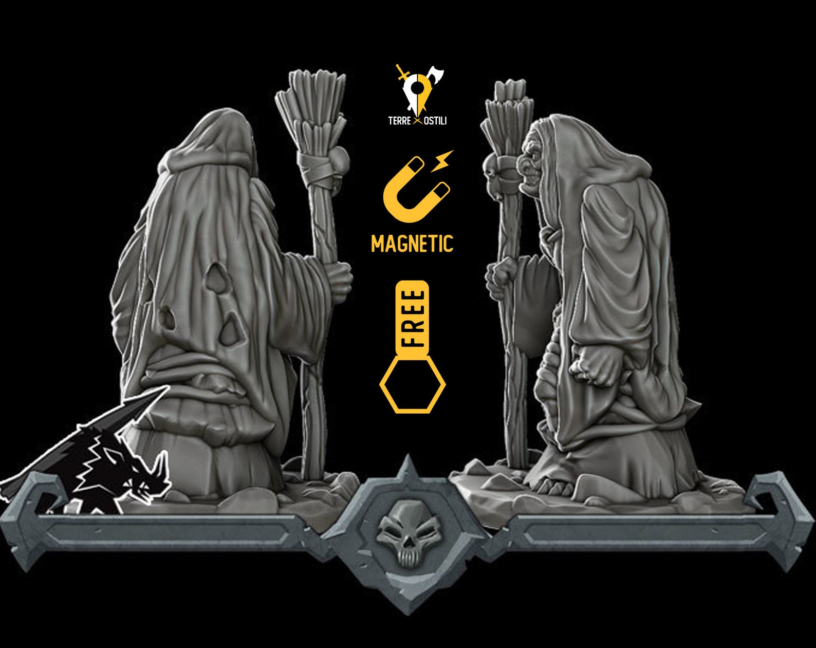 Hag Miniature Dungeons and Dragons Dnd Boardgame - Etsy