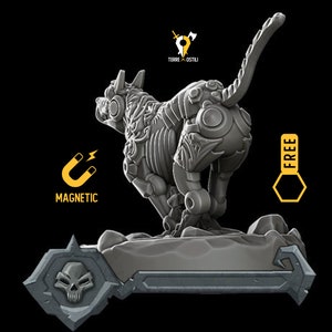 Clockwork Hound Miniature Dungeons and Dragons, Dnd , Boardgame ...