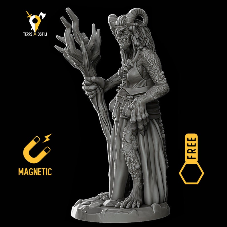 Night Hag Miniature Dungeons and Dragons Dnd Boardgame - Etsy