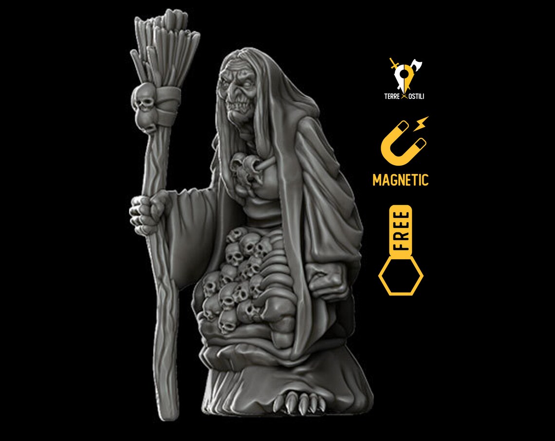 Hag Miniature Dungeons and Dragons Dnd Boardgame | Etsy