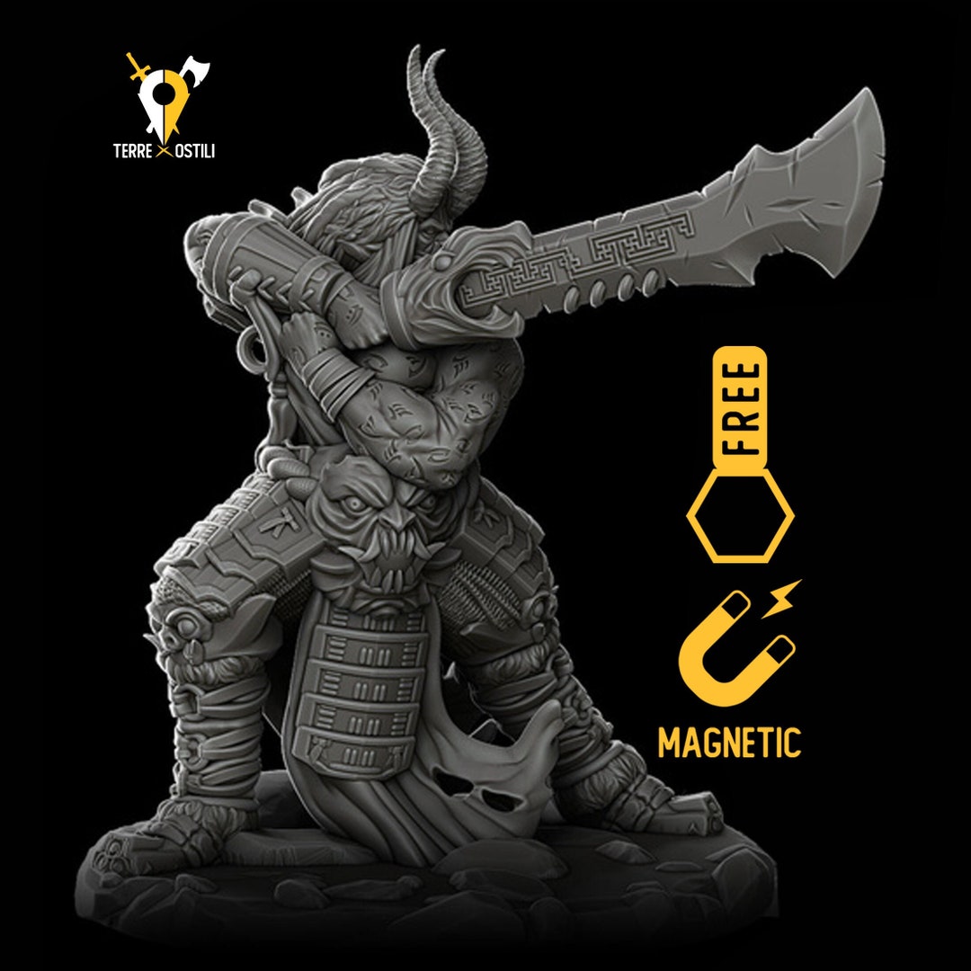 Rune Giant Miniature Compatible With Dungeons and Dragons - Etsy