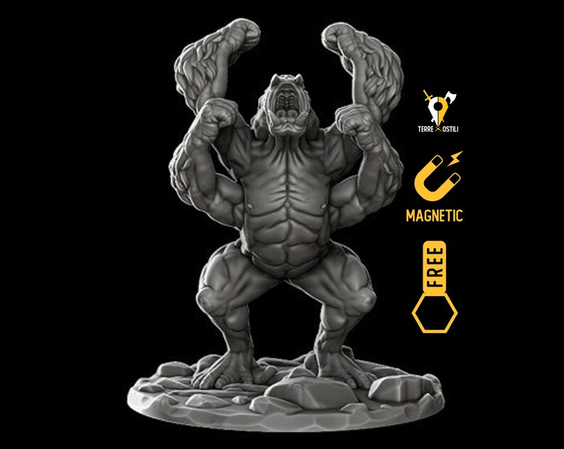 Girallon miniature Dungeons and dragons DnD boardgame - Etsy France