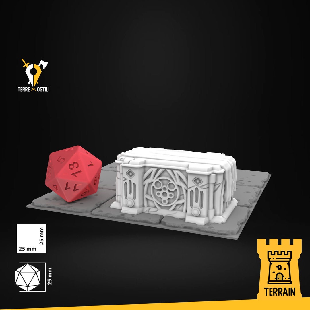 Altar Holy Temple Cult Terrain Sceneries Dungeons and Dragons Terrain ...