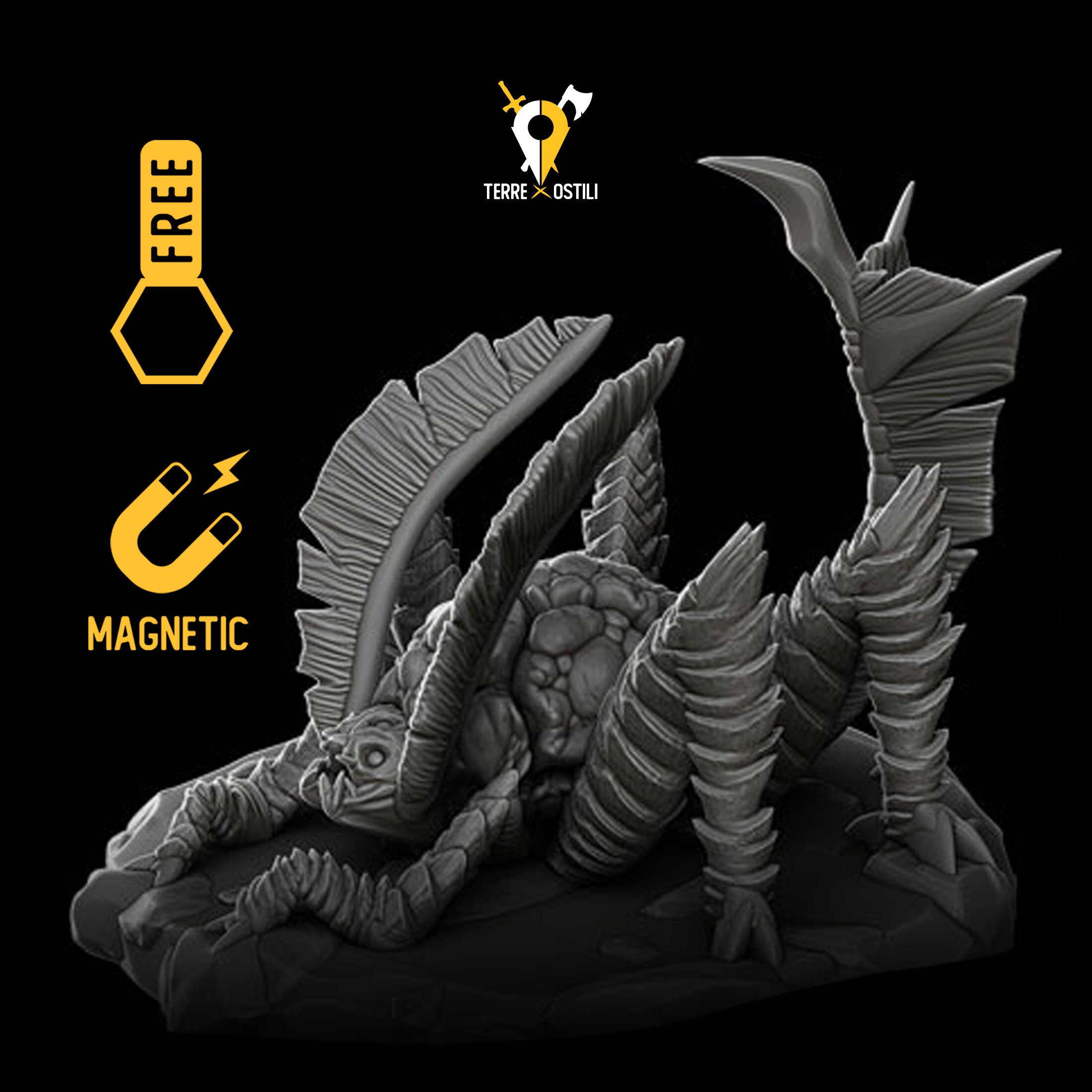 Rust Monster miniature Dungeons and dragons DnD Age of | Etsy