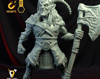 Dnd Satyr Miniature - Etsy