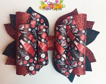 Coca Cola Hair Bows | Etsy