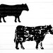Heifer SVG - Grunge Heifer Svg, Grunge Cow Svg, Heifer Shirt Decal ...