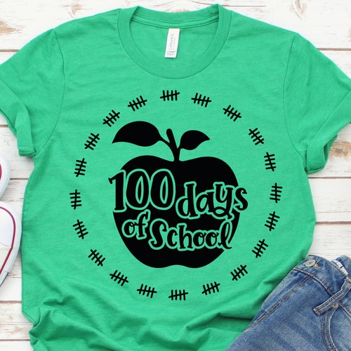 Happy 100 Days of School Math Teacher Svg for Cricut Png Eps - Etsy