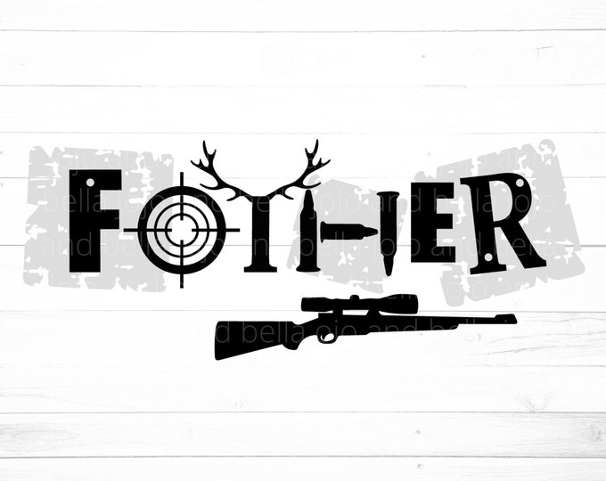Dad Hunting Svg, Dad Life Svg, Dad Shirt Svg, Gift for Dad Svg, Hunting ...