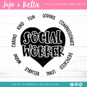 Social Worker Svg, Social Work, Svg, Cricut, Svg Designs, Essential ...