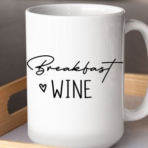 Funny Mug Svg, Breakfast Wine Svg, Office Mug Svg, Work Mug Svg, Mug ...