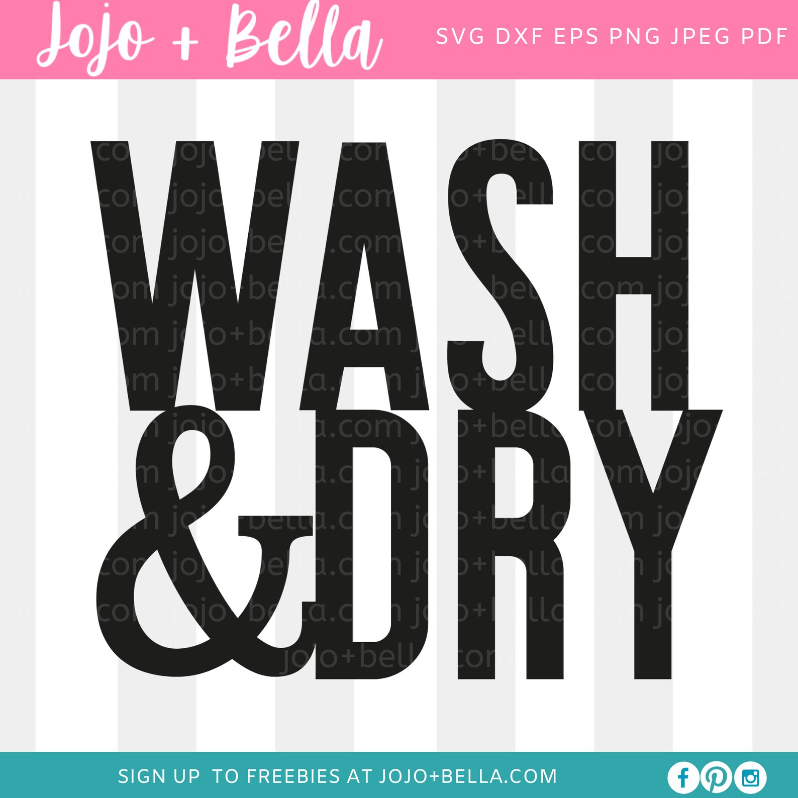 Wash and Dry Svg Laundry Svg Cut File Laundry Room Svg - Etsy