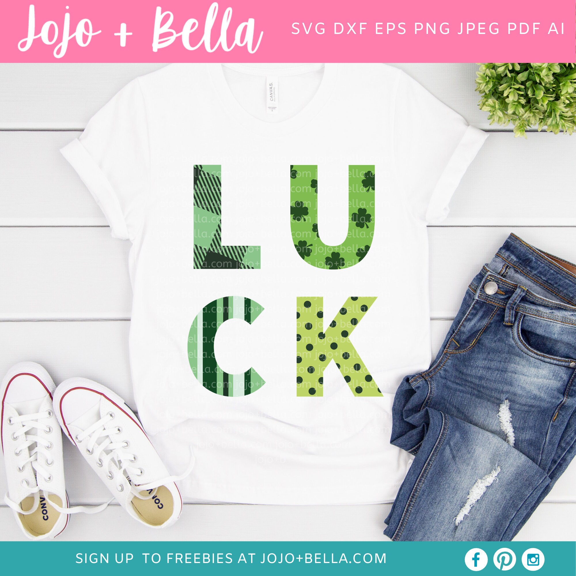 Lucky Svg, St Patricks Day Svg, Shamrock Svg, Clover Svg, Irish Svg, St ...