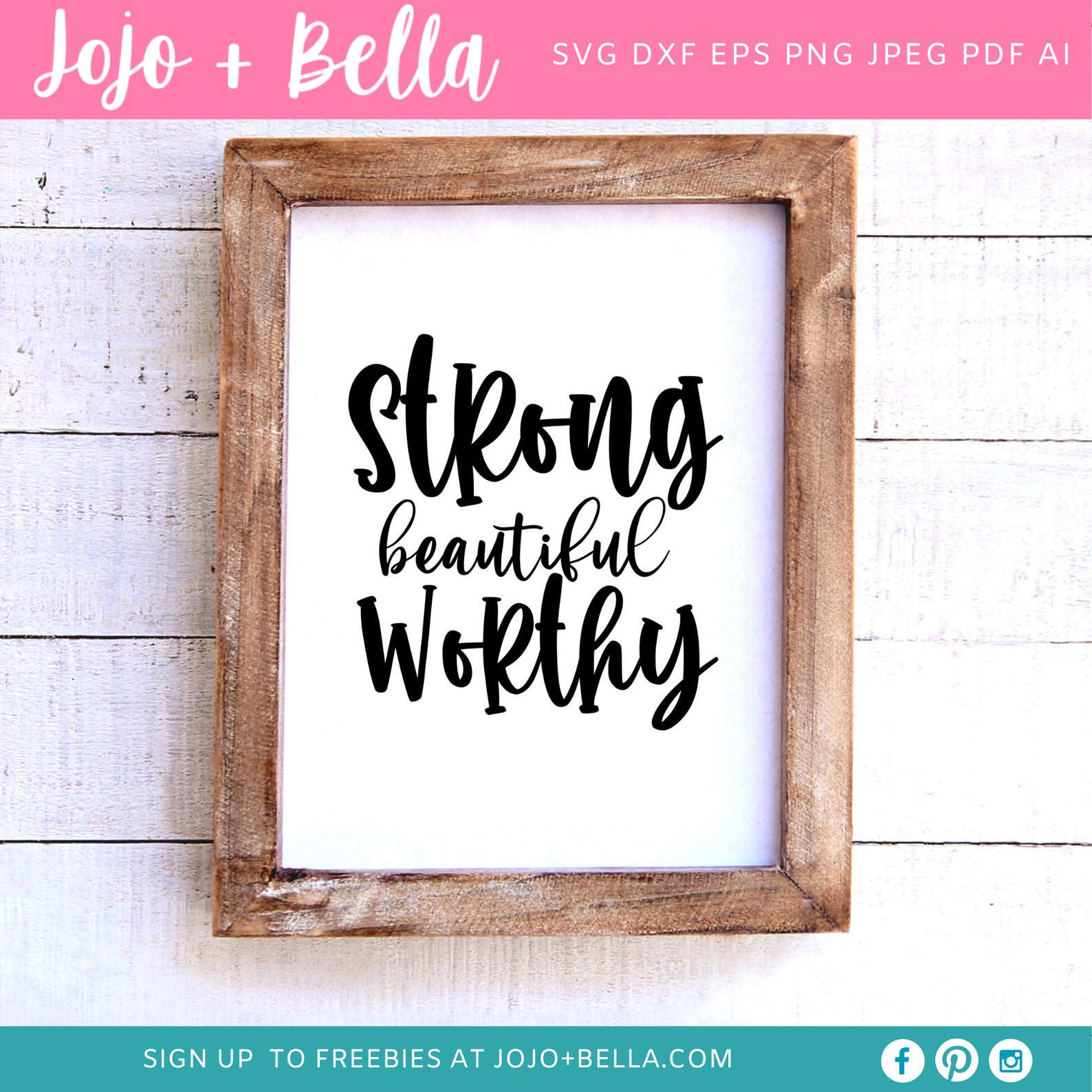 Strong Beautiful Worthy Svg Beautiful Svg Strong Svg Worthy - Etsy