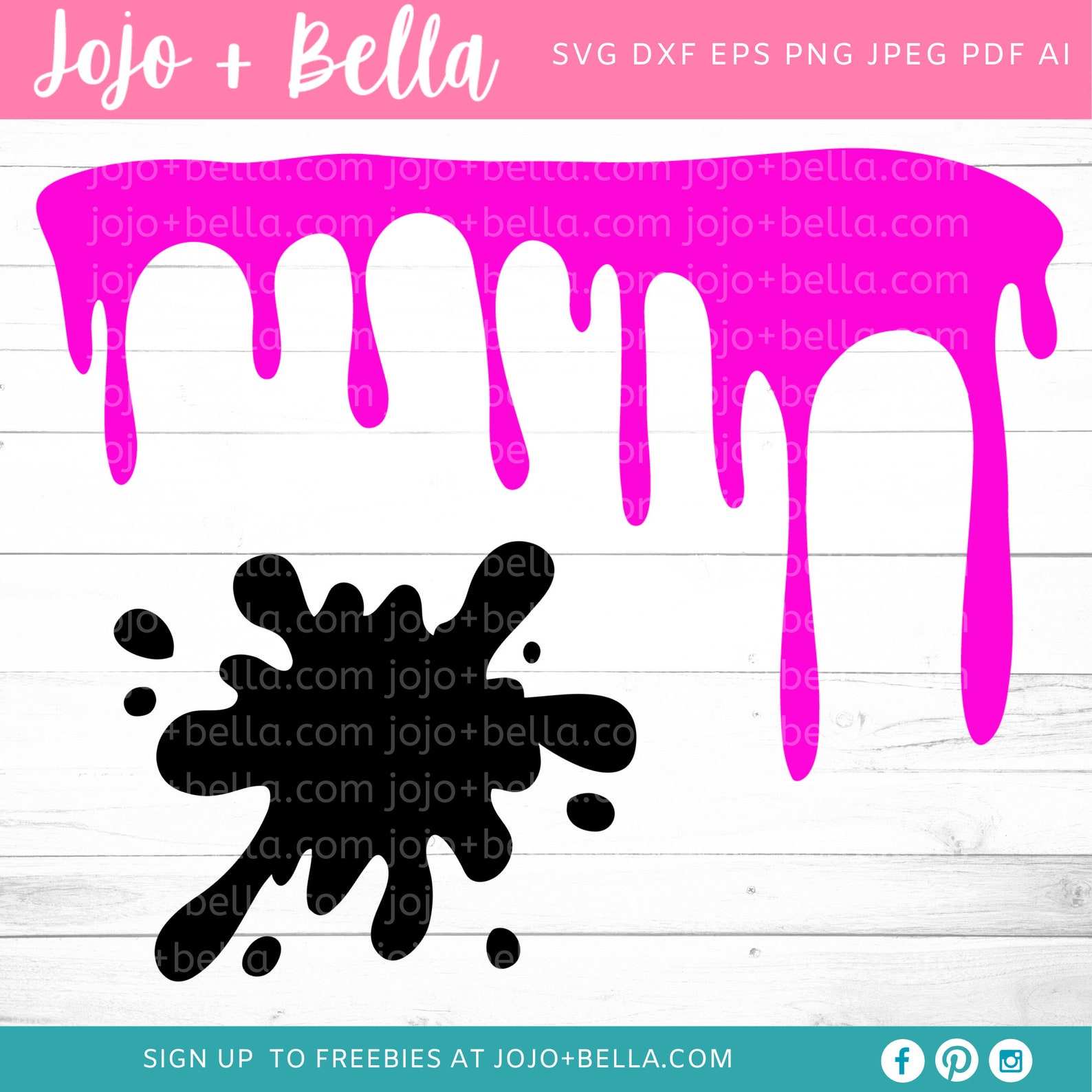 Paint Splatter Svg Paint Splats Svg Slime SVG Clipart | Etsy