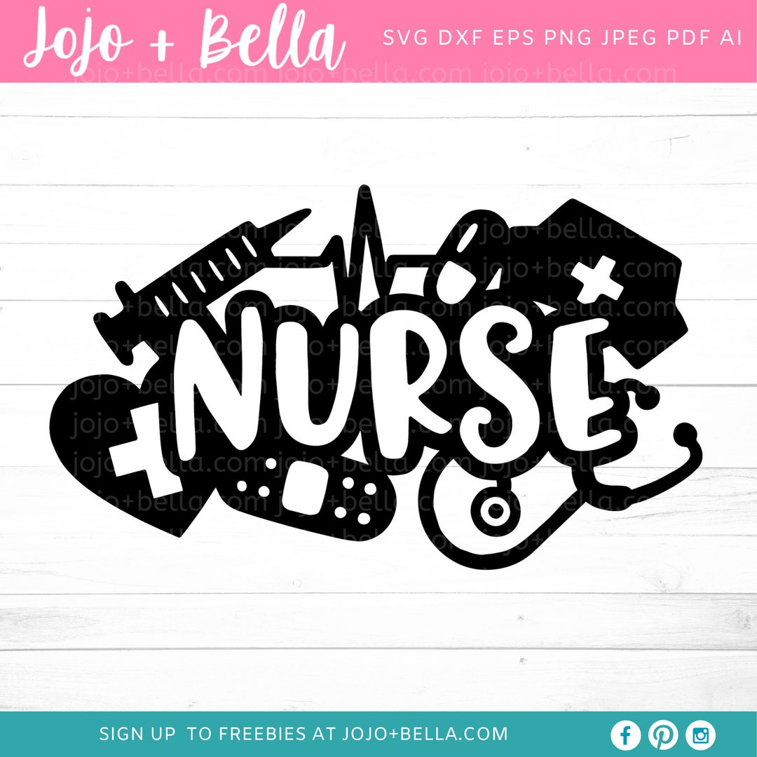 Nurse SVG, Nurse Appreciation Svg, Nurse, SVG, Svg File, Cricut, Cameo ...