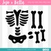 Skeleton Svg, Body Svg, Skeleton Halloween Costume Svg, Cut File ...
