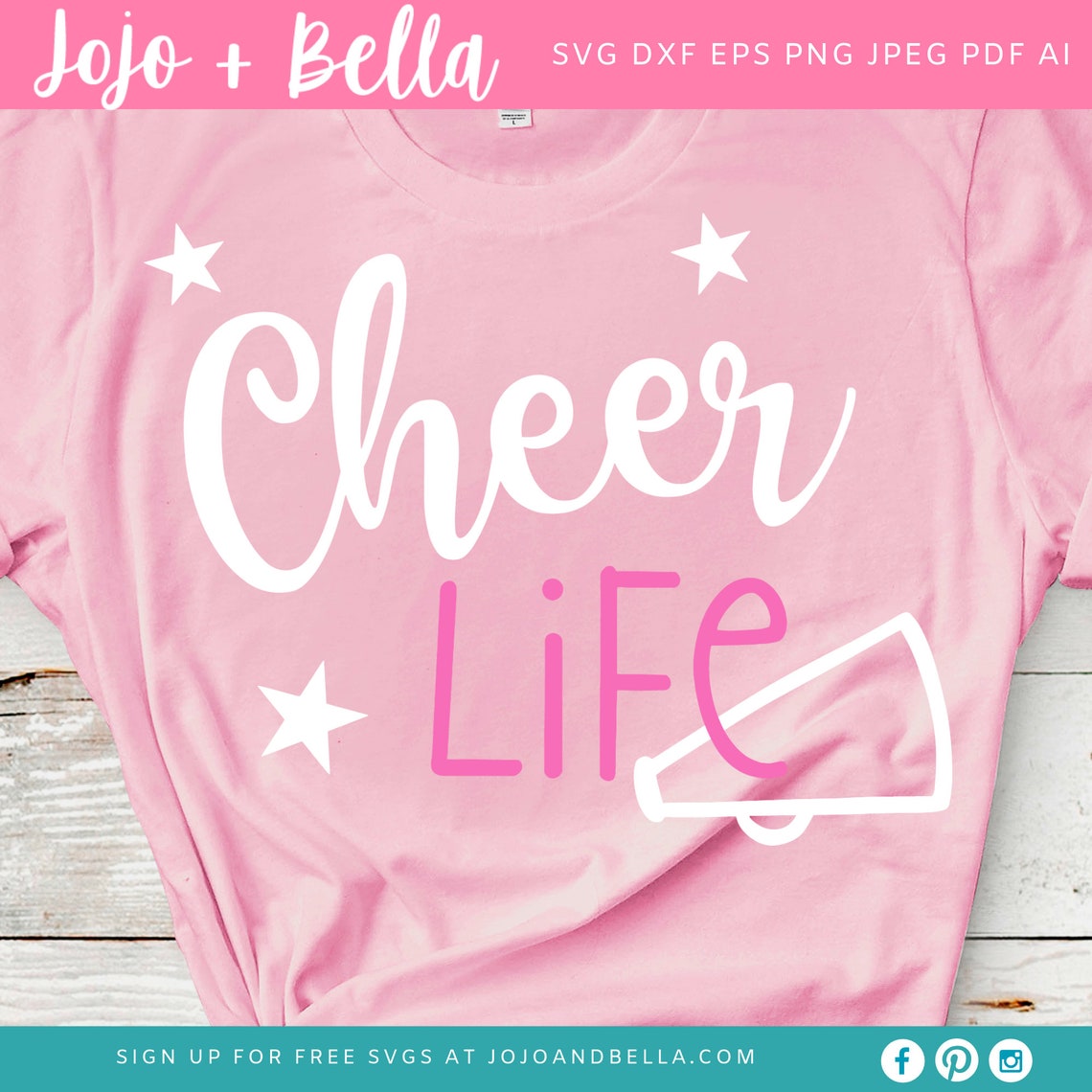 Cheer Life Svg Cheerlife SVG Cheerleading Svg Cheerleading - Etsy