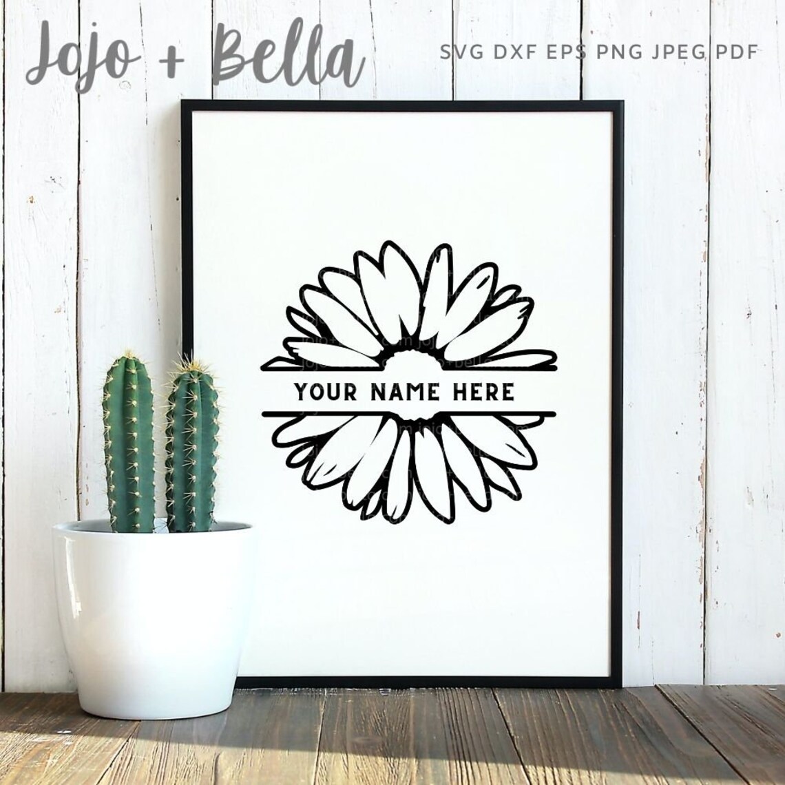Daisy Svg Daisy Svg Bundle Daisy Split Monogram Svg Daisy - Etsy Canada