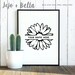 Daisy Svg, Daisy Svg Bundle, Daisy Split Monogram Svg, Daisy Monogram ...
