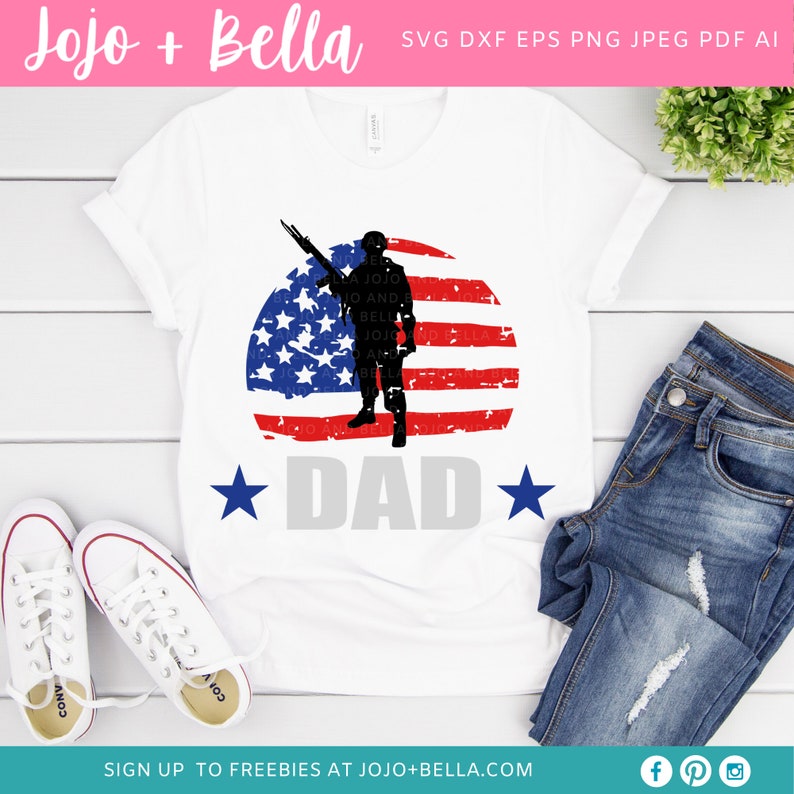 Soldier Svg - Dad Svg, Veteran Svg, Hero Svg, Military Svg, Father's ...