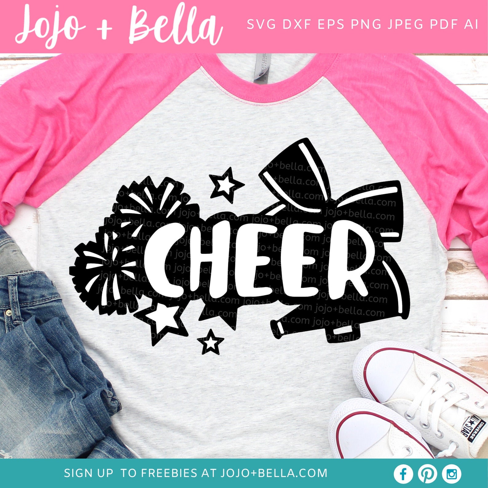 Cheer Svg, Cheerlife SVG, Cheerleading Svg, Megaphone Svg, Cheerleader ...