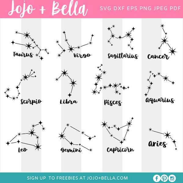 Constellation Svg - Etsy