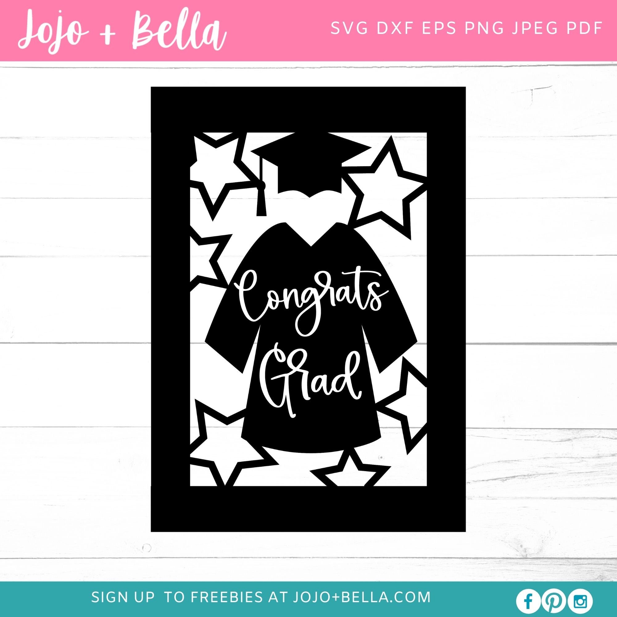 Buy Congrats Grad Svg Graduation Card Svg Graduation Svg Online in ...