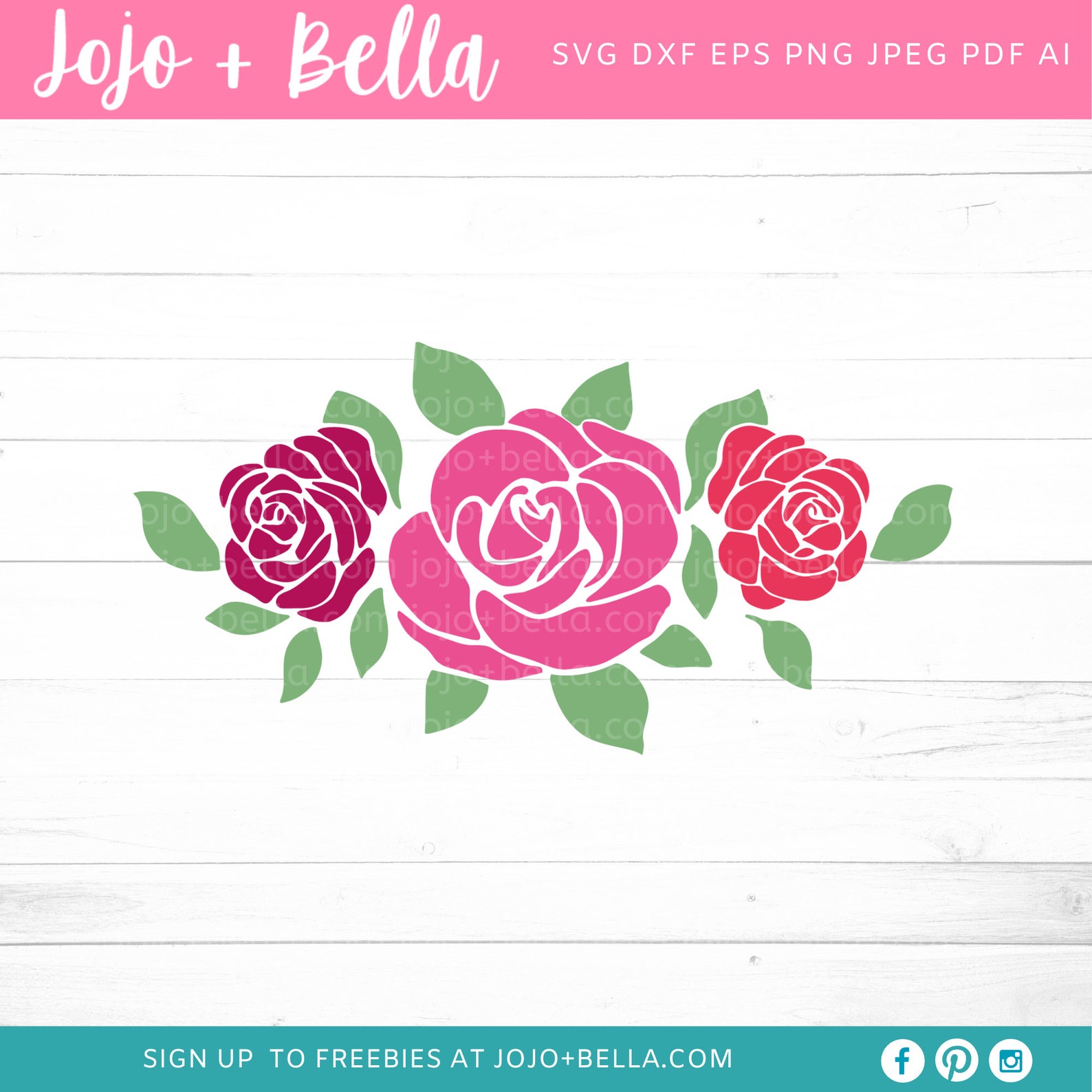 Rose Svg Svg Bundle Flower Svg Valentines Day Svg Flowers | Etsy